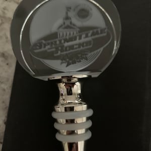 3D Crystal Glass Trophy Laser LED Wooden Small Light Stand Base Display ...