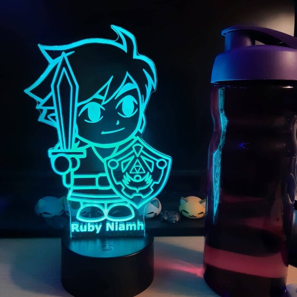 Personalised One Piece Anime Light L Night Light | Luffy | Anime Gift ...