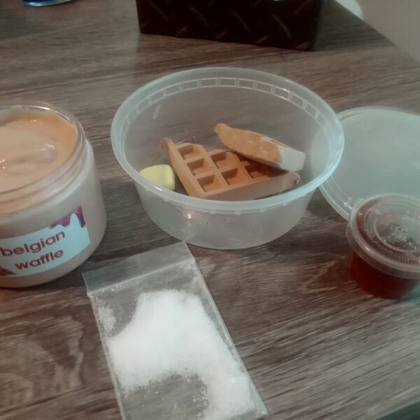 DIY Belgian Waffle Slime - Etsy