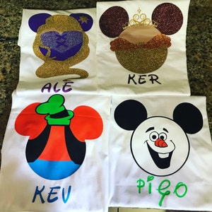 Goofy, Mickey, Mouse, Head, Icon, Ears, Digital, Download, Tshirt, Cut ...