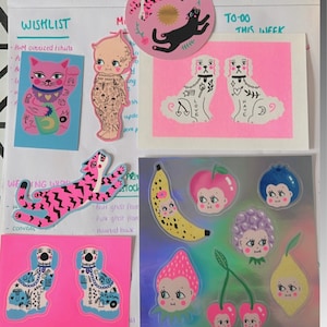 Polly Pocket A4 Risograph Print - Etsy