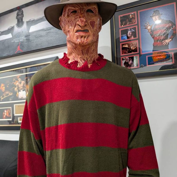 Freddy Krueger Mask Part 1 A Nightmare on Elm Street - Etsy