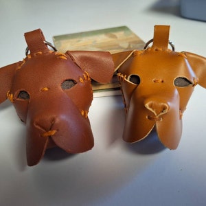 Leather Dragon Keychain Pattern Template Pattern PDF Pattern Key ...