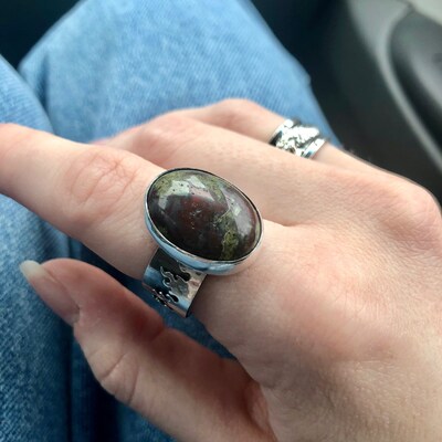 Brazilian Turquoise Sterling Silver Handmade Cuff Bracelet - Etsy