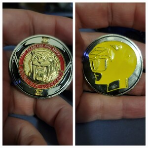 Time Traveler Quantum Fire Red Badge Metal Prop Concept Time - Etsy