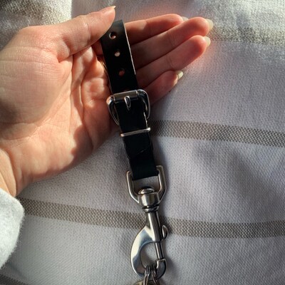 Adjustable Keychain, Keychain Belt, Belt Loop Keychain, Keychain Buckle ...