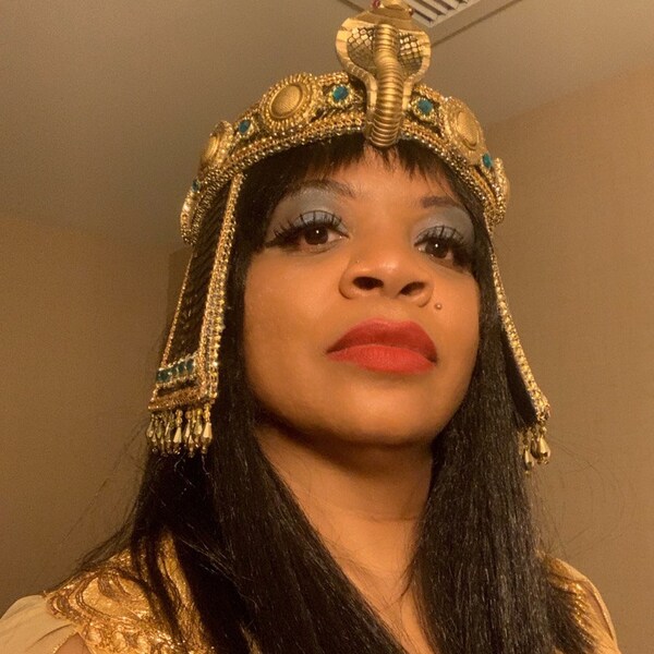 Cleopatra Headdress, Egyptian Headdress, Cleopatra Hat, Cleopatra Crown ...
