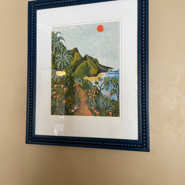 Napali Coast: Wall Art, Art Print, Napali, Hawaii, Kauai, Tropical Art ...