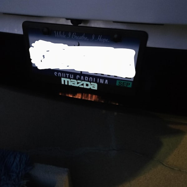 Glowing F Sport Lexus Stainless Steel License Plate Frame With Screws ...