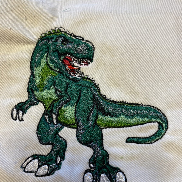 T-rex Machine Embroidery Design - Dinosaur Embroidery Files - 7 Sizes ...