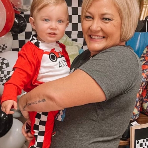 Red Race Car Driver Outfit, Race Car Themed Photo Props, Baby Race Car ...