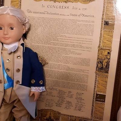 George Washington Doll / Historywearz™ Refurbished Dolls / Historywearz ...