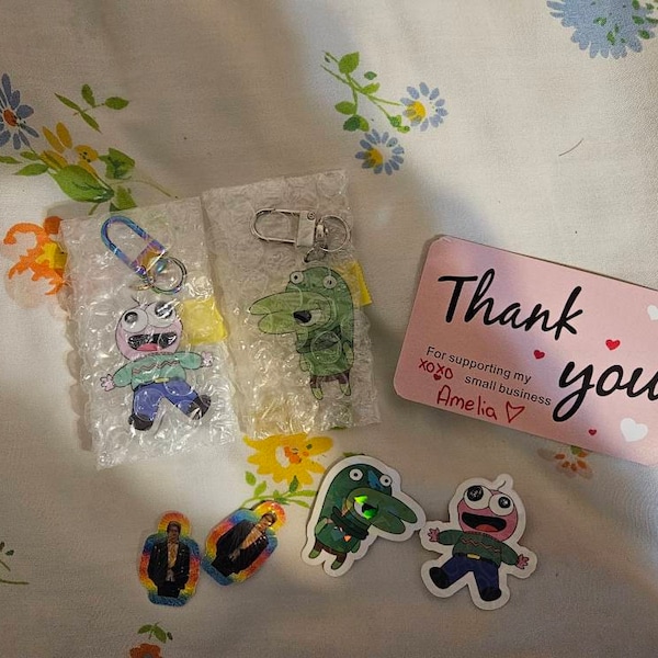 Smiling Friends, Keychains! - Etsy