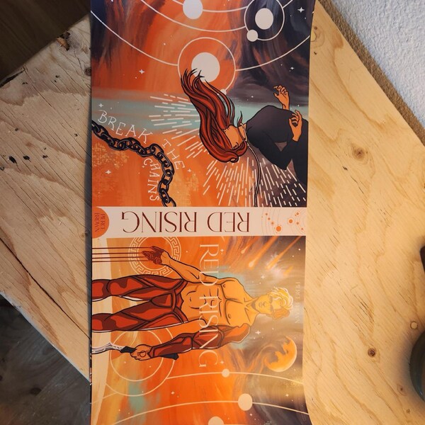 Red Rising Dust Jackets (first 3 Books Only) - Etsy