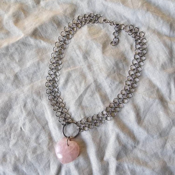 Fine Station Chain, Stainless Steel With 1x2mm Rondelle Stations ...