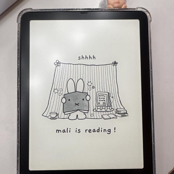 MIFFY Lock Screen for Kindle, Kindle Screensaver, Kindle Decoration ...