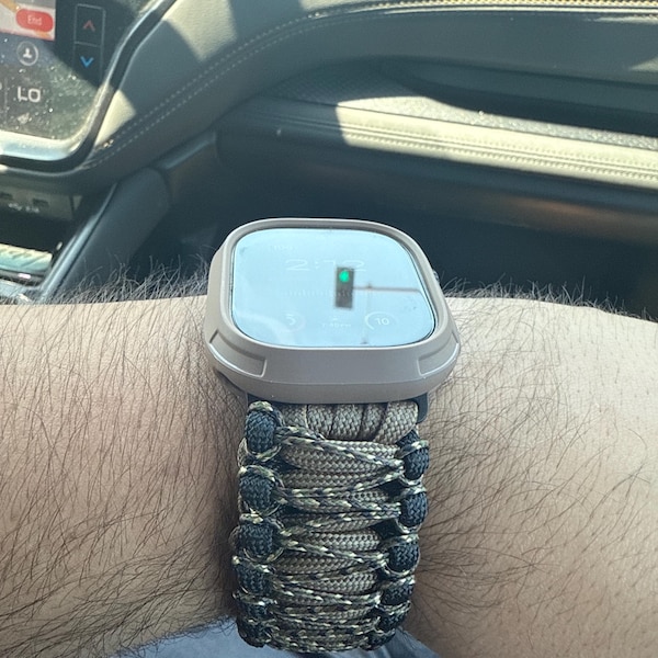 Personalized Paracord Watch Band for Apple Watch Series 1, 2, 3, 4, 5 ...