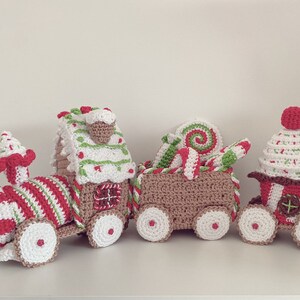 Christmas Amigurumi Pattern Gingerbread Train Engine - Etsy