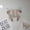 Highland Cow Quilt Block Pattern Animal PDF -includes Instructions for ...