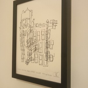 Old Clock Jacob Riis Park Screenprint - Etsy