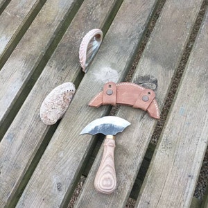 Forged Braid Handmade for Collecting Herbs. Small Big Boline - Etsy