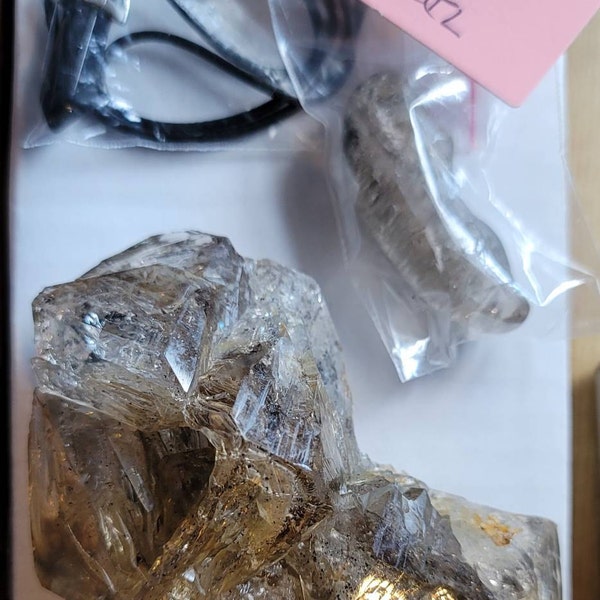 70 G Tiny Treasure Rare Yellow Topaz With Zinnwaldite Rough - Etsy