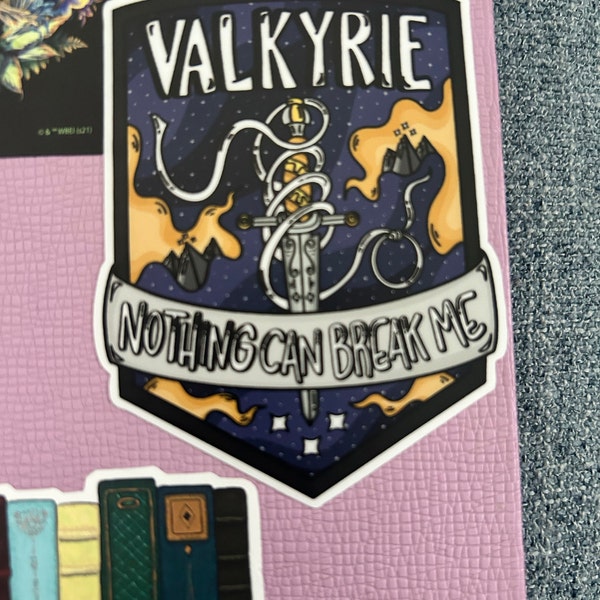 Officially Licensed Sarah J Maas ACOTAR Valkyrie Nothing Can Break Me ...