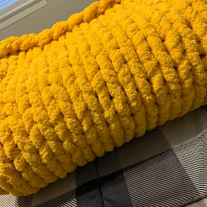 Rainbow Chunky Chenille Yarn Pastel Colors Multicolored | Etsy