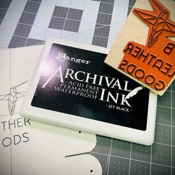 Archival Black Color Stamp Pads, Ranger Stamp Pads, & Stazon Premium ...