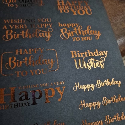 Birthday Sentiments 'for the Inside' Digital Stamps, Photo Overlays ...