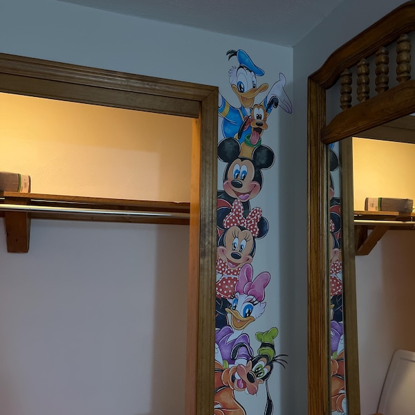 Toy Story Peek A Boo Door Decals, Disney Peeking Wall Stickers, Woody ...