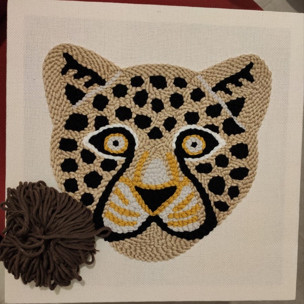 Tiger Punch Needles Start Kit/ Beginner Punch Needle Kit With Punch ...