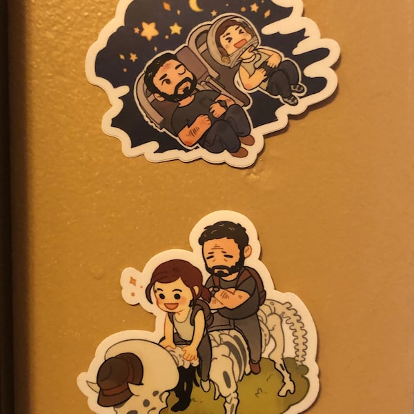 The Last of Us Part 2- TLOU Stickers (joel and Ellie) - Etsy