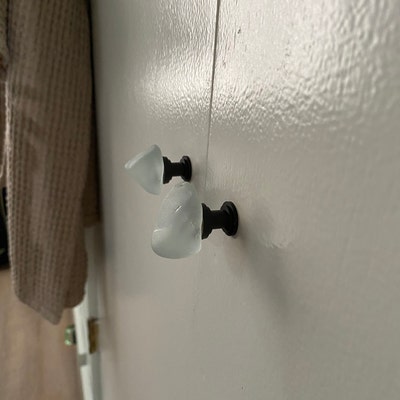 Beach Stone Nautical Knobs, Beachy Cabinet Knobs, Nautical Coastal Decor, Beach Rock Knobs ...