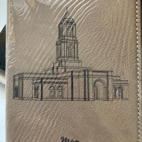 Custom Etched LDS Temple Recommend and Temple Ordinance Organizer- the ...