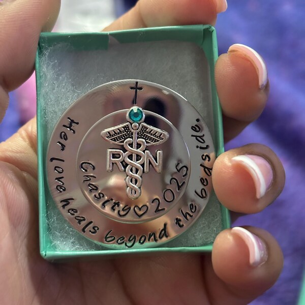 Personalized Pin for RN / Rn Gift /bsn Pin/ Nursing Student Gift ...