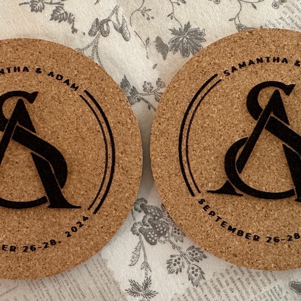 Custom Leather Coasters With Holder, Corporate Gifts With Logo, Bulk ...