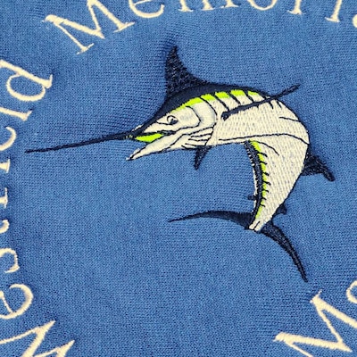 Marlin Fish Embroidery Design - Etsy