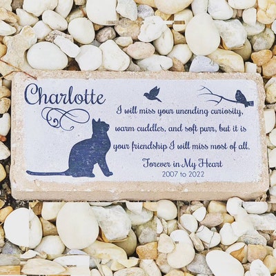 Memorial Stone. Betta Fish. Siamese Fighting Fish. - Etsy