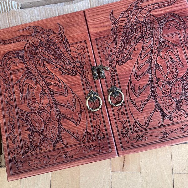 Dungeon Master Screen | Wooden RPG Screen Gift | Dnd Gift | Table Top ...