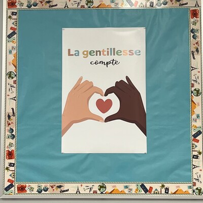 Spanish Classroom Art Set of 21 Kids Wall Art Boho - Etsy