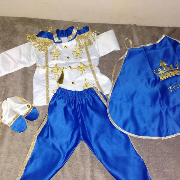 Prince Charming Costume,customized Prince Charming,birthday Dress Baby ...