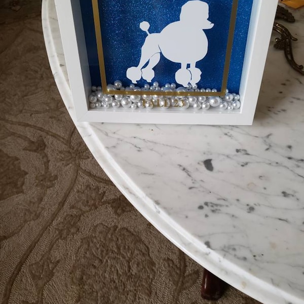 Delta Sigma Theta Shadow Box - Etsy