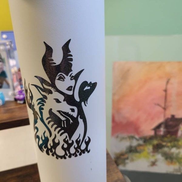 Maleficent Decal | Disney Dragon Decal | Maleficent Diablo Sticker ...