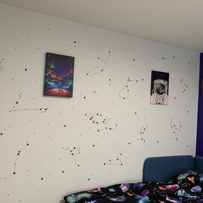 Constellation Stickers Constellation Decals Astronomy Wall - Etsy