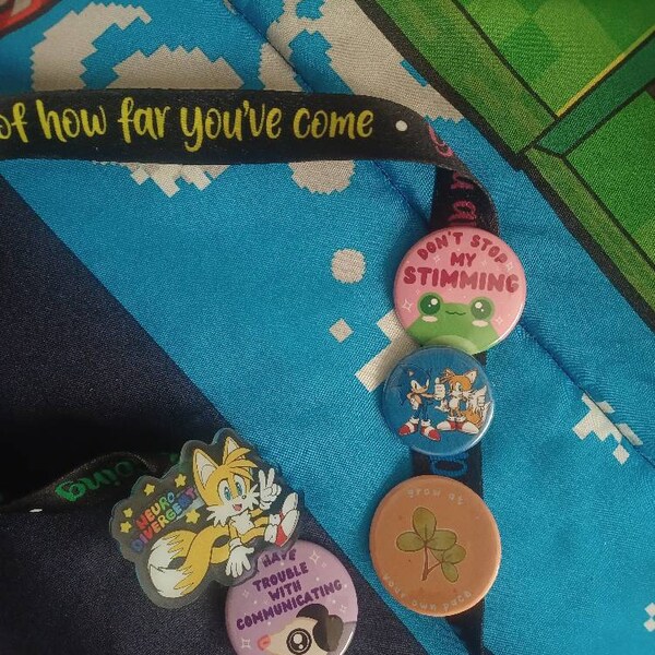 Self Growth Button Pin | Affirmation Pin Badge | Positive Pin Badge ...