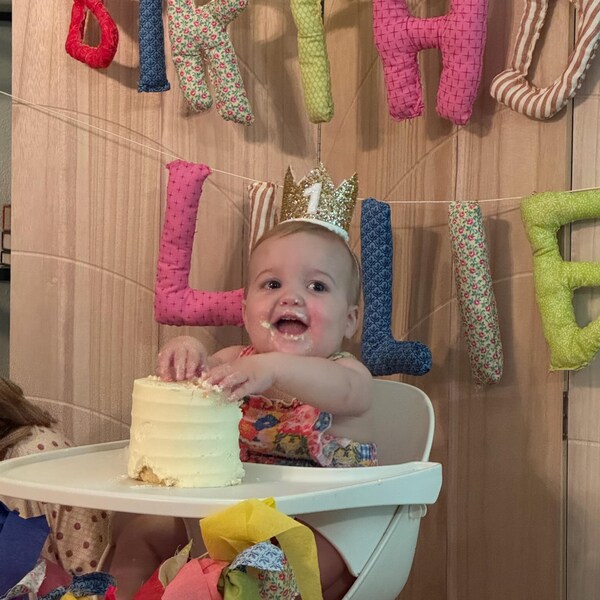 1/2 Birthday Crown | Baby Boy 6 Month Crown | Half Birthday Outfit Boy ...