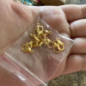 Gold Pinched Drop Paddle Beads Mykonos Greek Beads Organic | Etsy