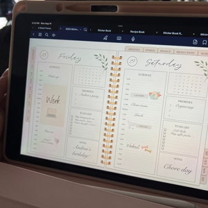 Digital Travel Planner Goodnotes, Realistic iPad Travel Planner ...