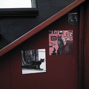 Poster Cat A4 - Etsy